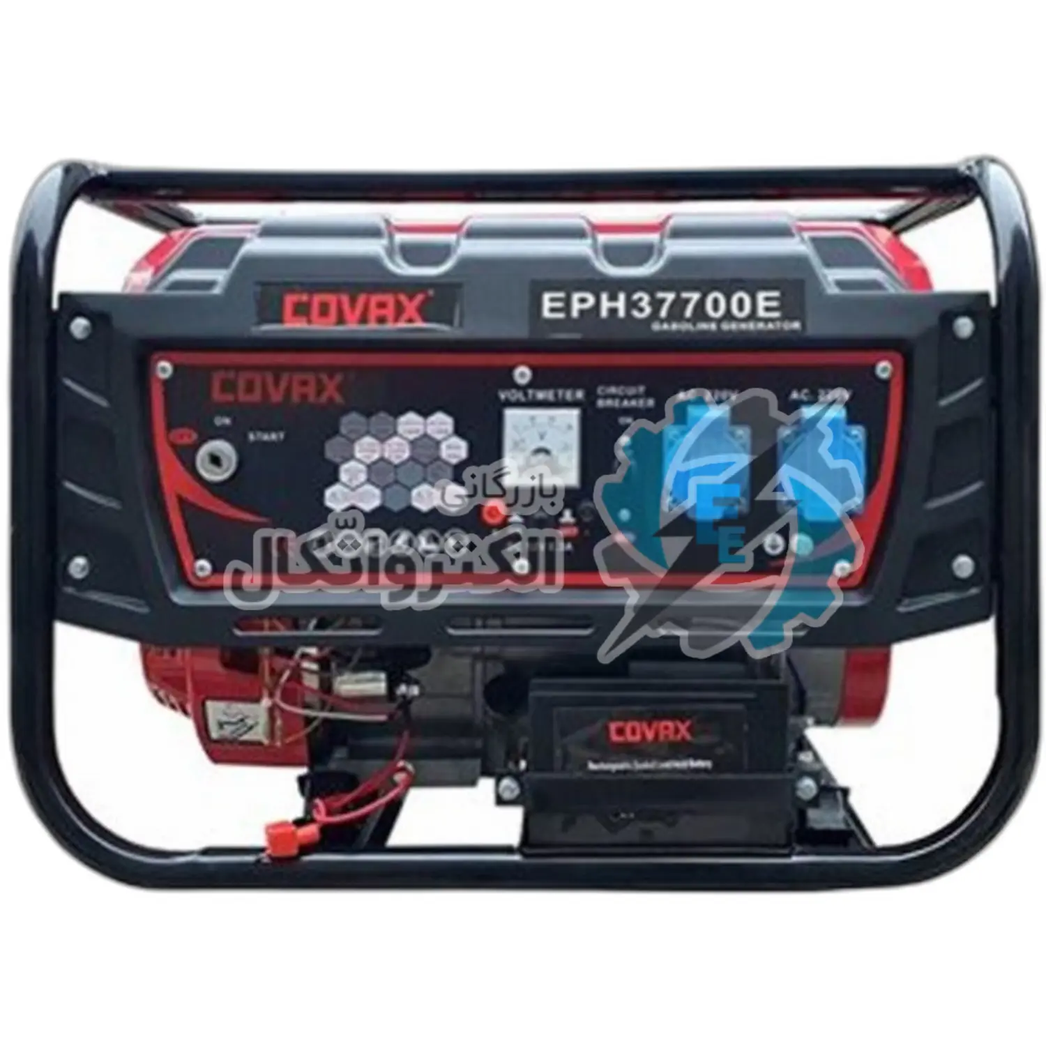 موتور برق کواکس استارتی 3 کیلووات مدل EPH37700E ا EPH37700E COVAX generator | بازرگانی الکترو اتکال